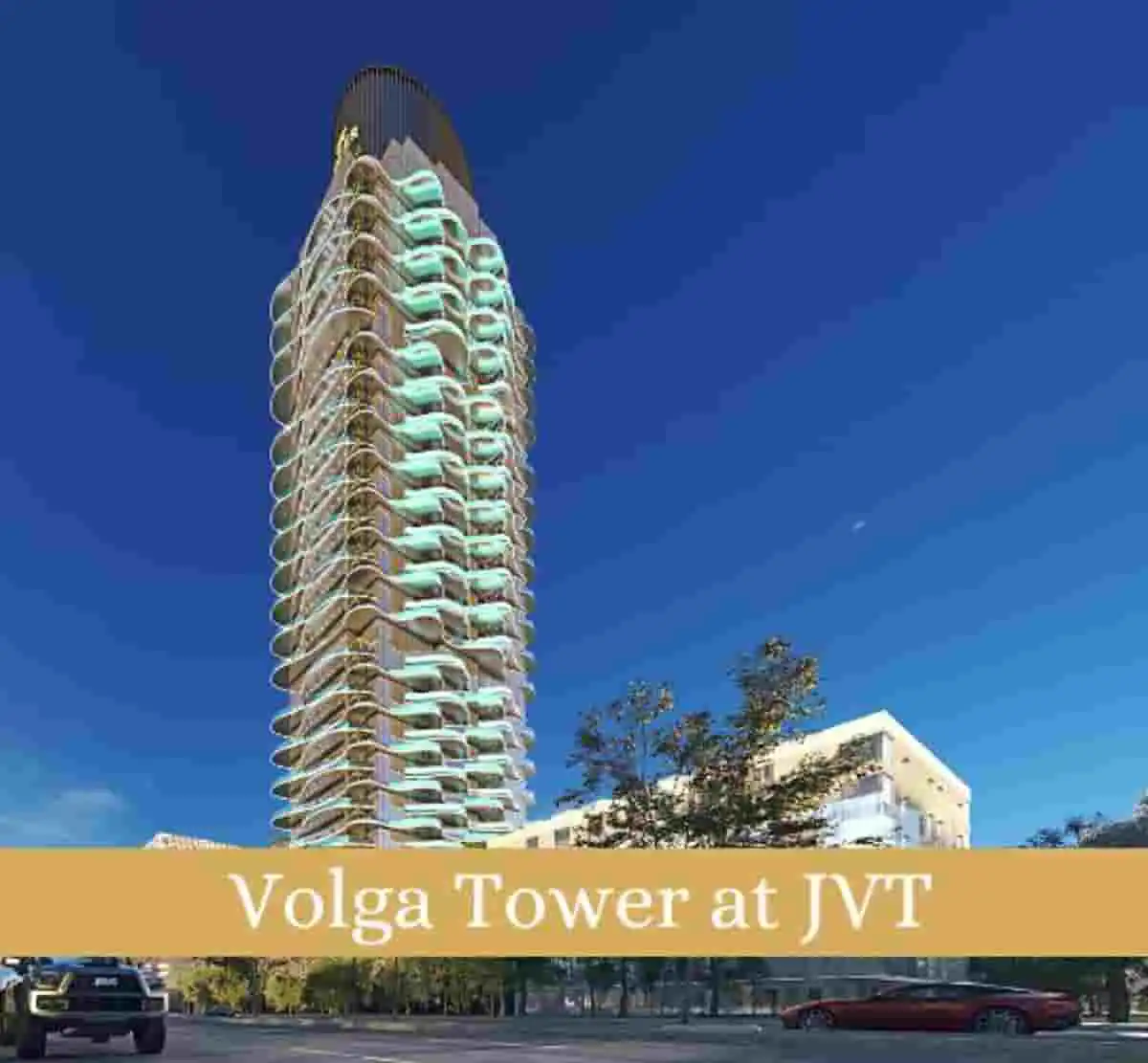 Volga Tower by Tiger Properties at JVT, Dubai